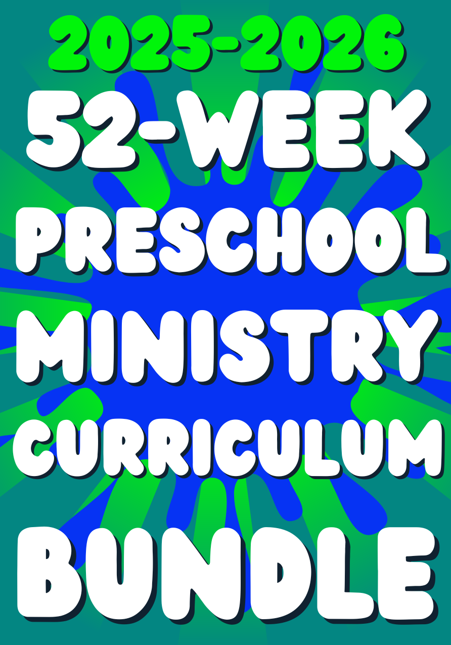 2026 August-July 52-Week Preschool Ministry Curriculum Bundle ...