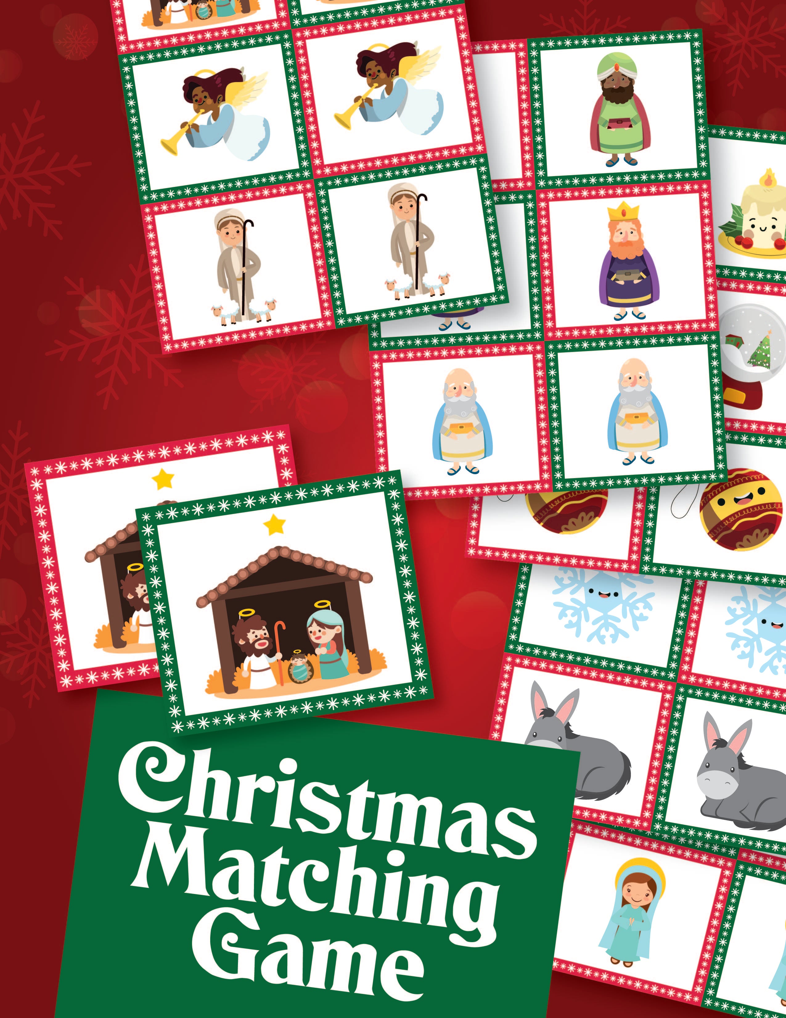 Christmas Story Matching Game – Children's Ministry Deals