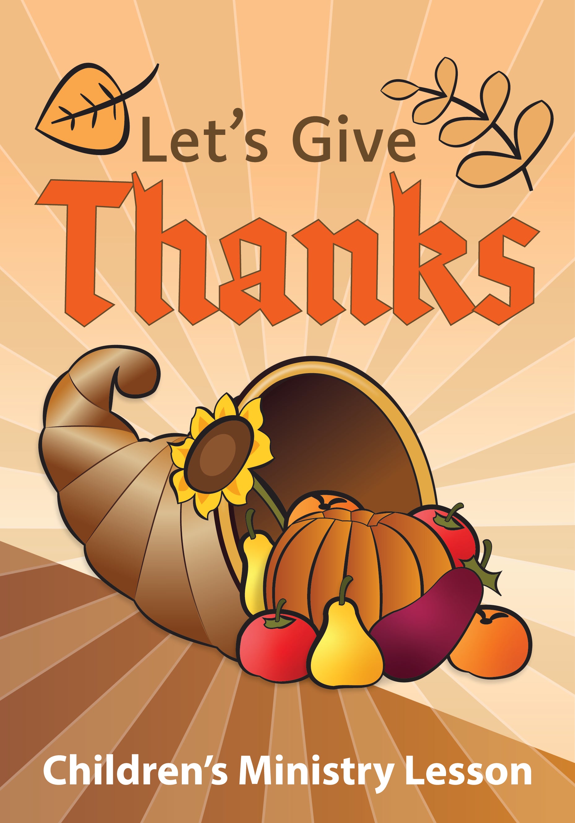 Let's Give Thanks Children's Ministry Lesson – Children's Ministry Deals