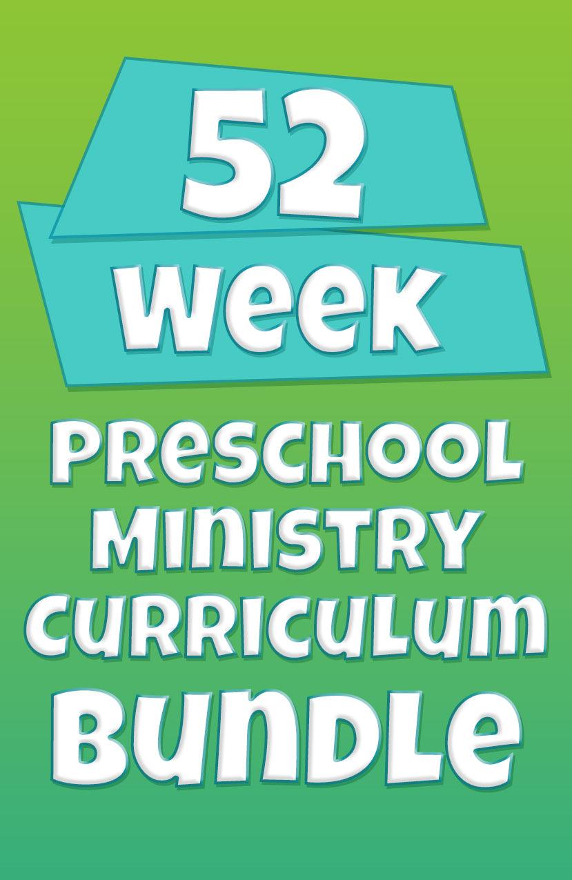 52-Week Preschool Ministry Curriculum Bundle – Children's Ministry Deals
