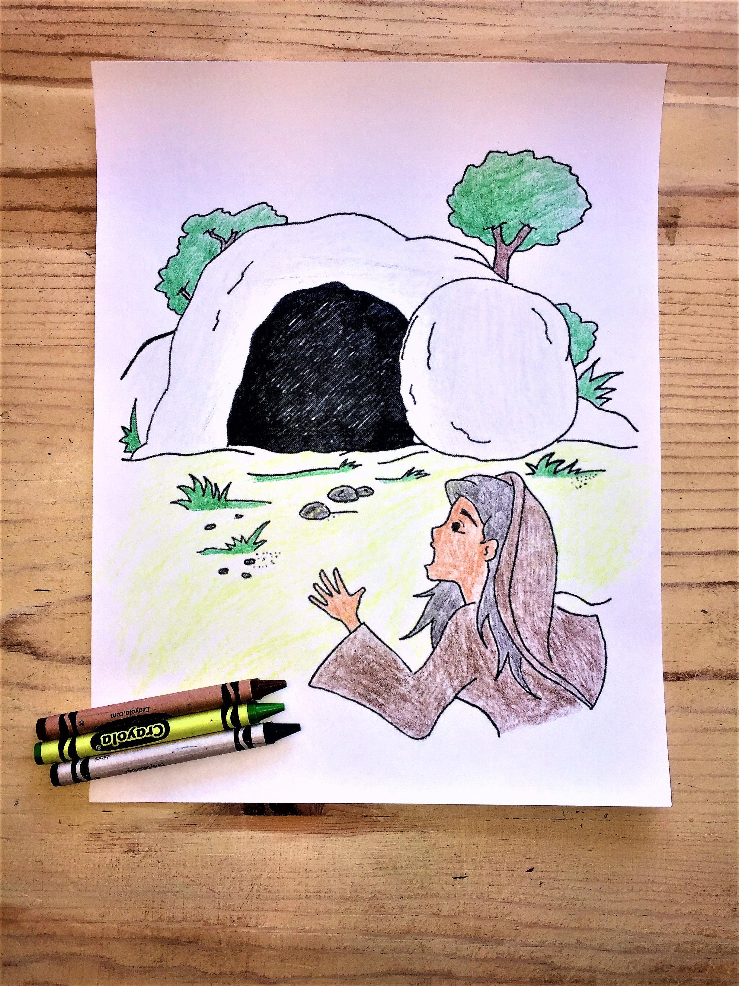 easter coloring pages for children's church