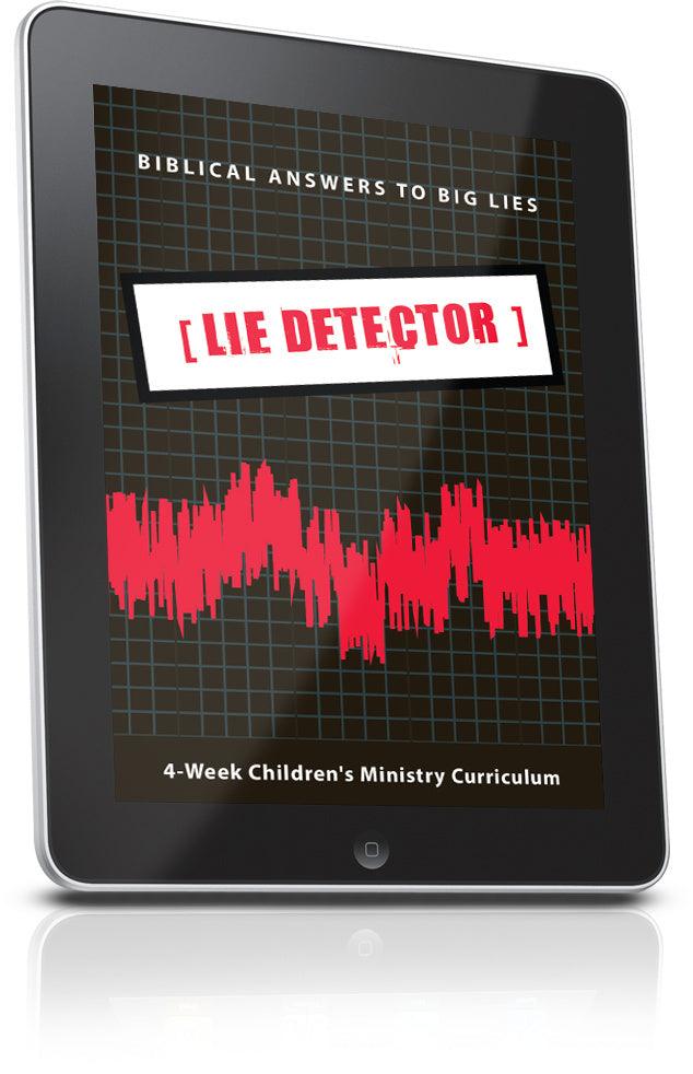 FREE Lie Detector Sunday School Lesson