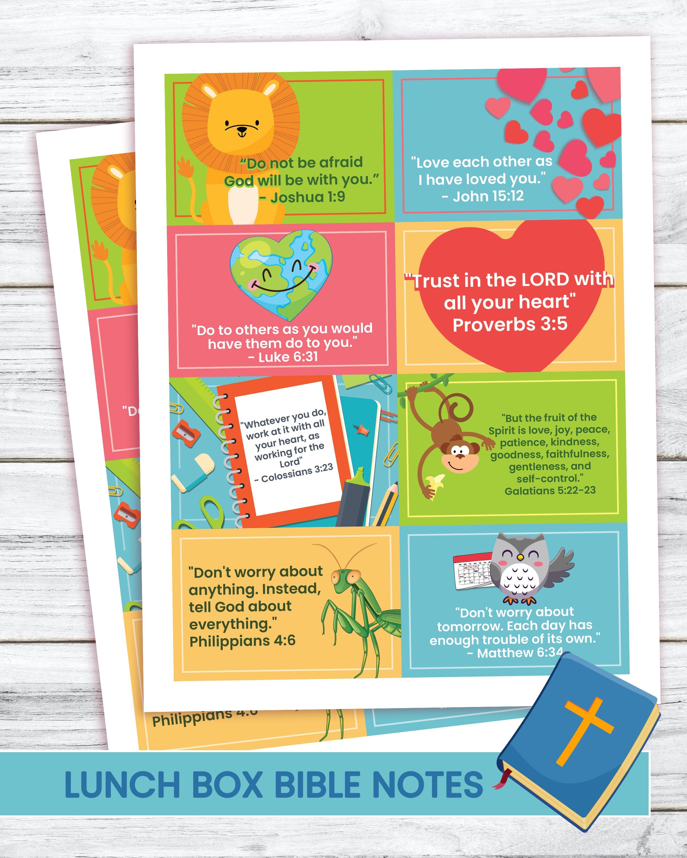 Lunchbox Bible Notes – Children's Ministry Deals