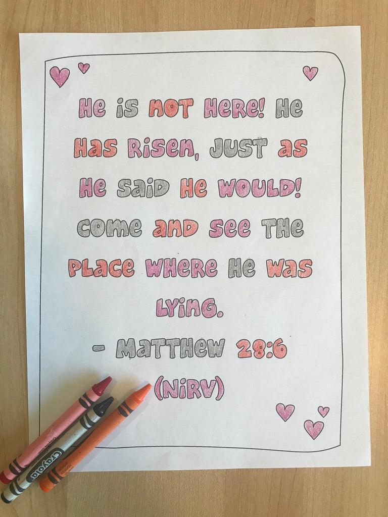 lying bible coloring pages