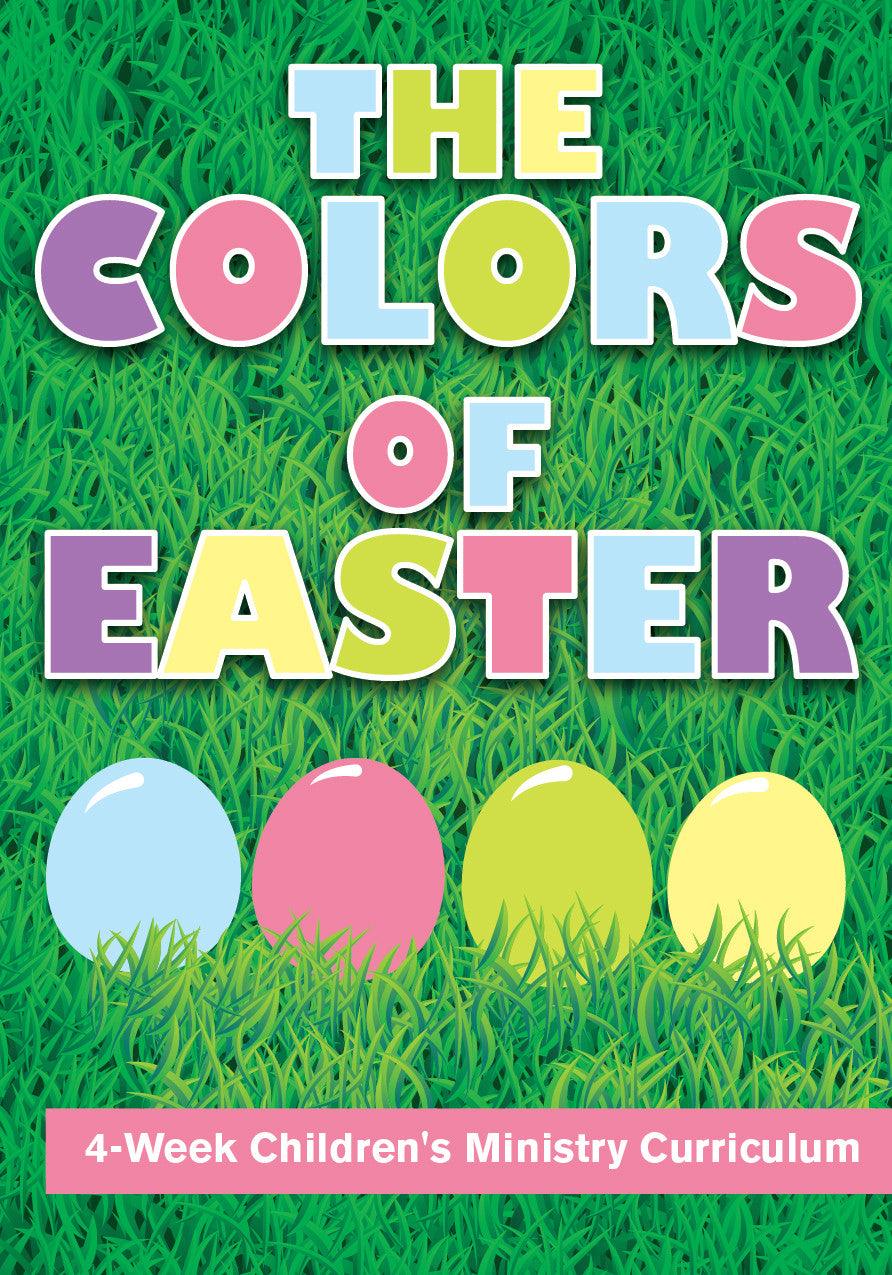 The Colors of Easter 4-Week Children's Ministry Curriculum – Children's ...