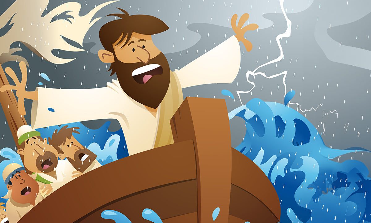 Jesus Calms the Storm Lesson Activities – Children's Ministry Deals