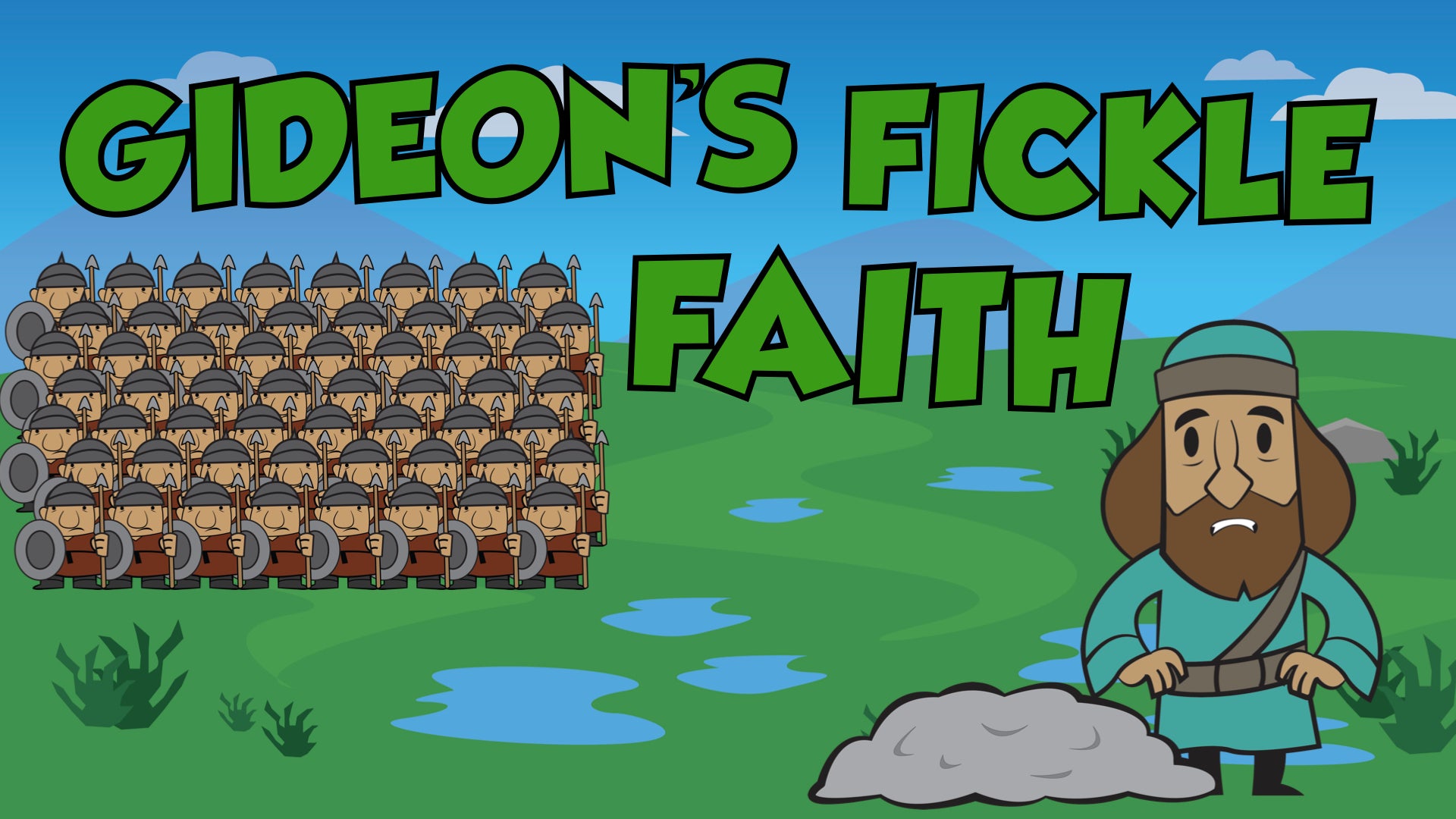 Gideon's Fickle Faith - Bible Story Video – Children's Ministry Deals