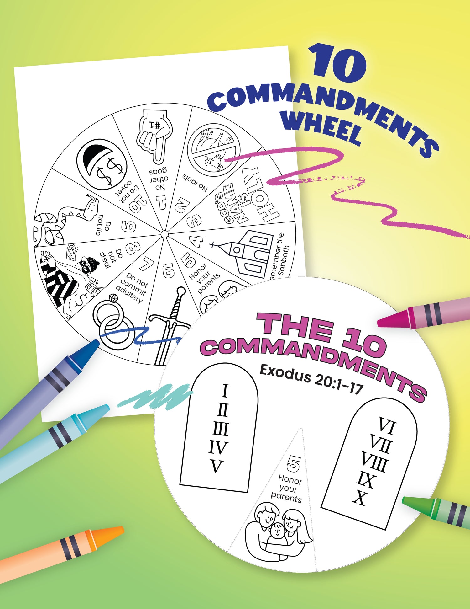 10 Commandments For Kids – Children's Ministry Deals