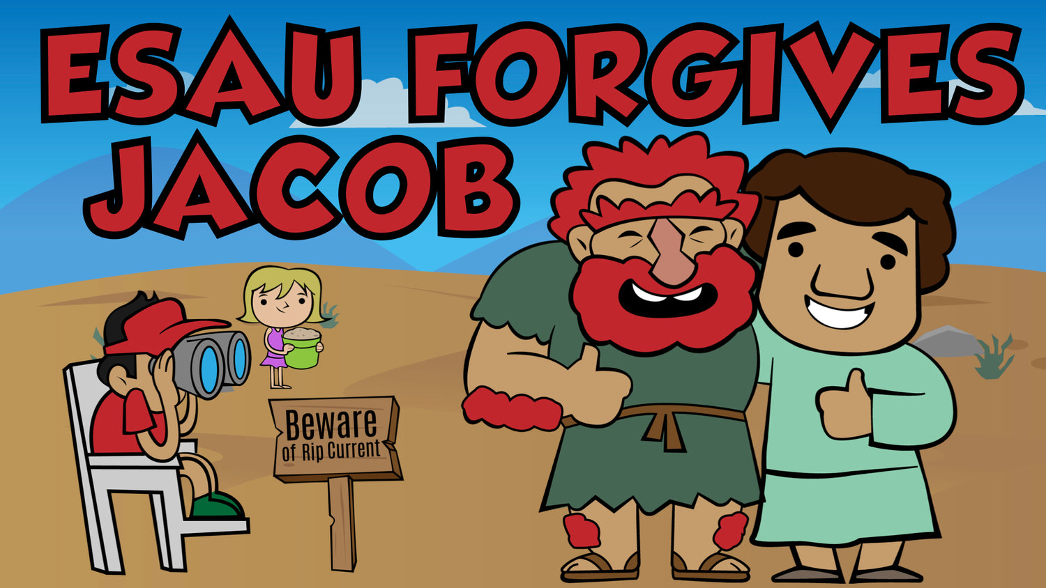 Esau Forgives Jacob - Bible Story Video – Children's Ministry Deals
