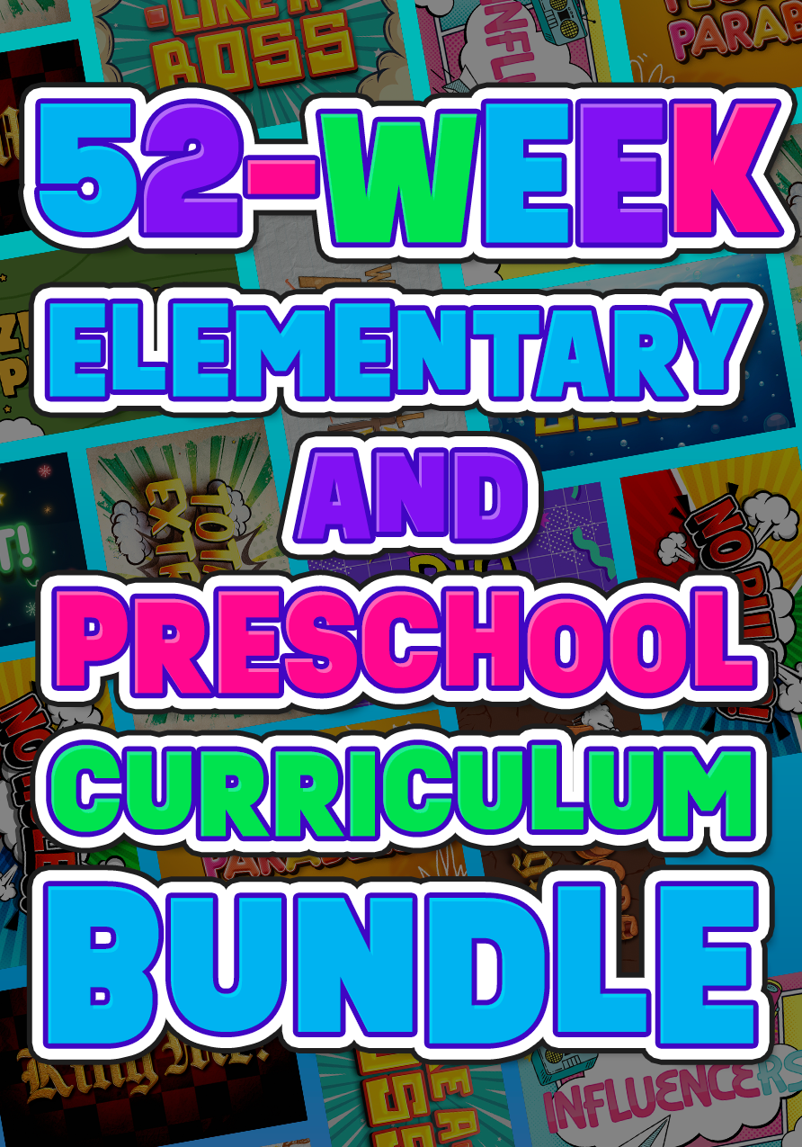 52-Week Elementary and Preschool Curriculum Bundle – Children's ...