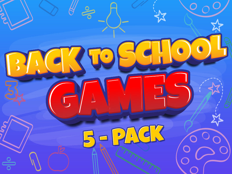 Back To School Games 5 Pack – Children's Ministry Deals