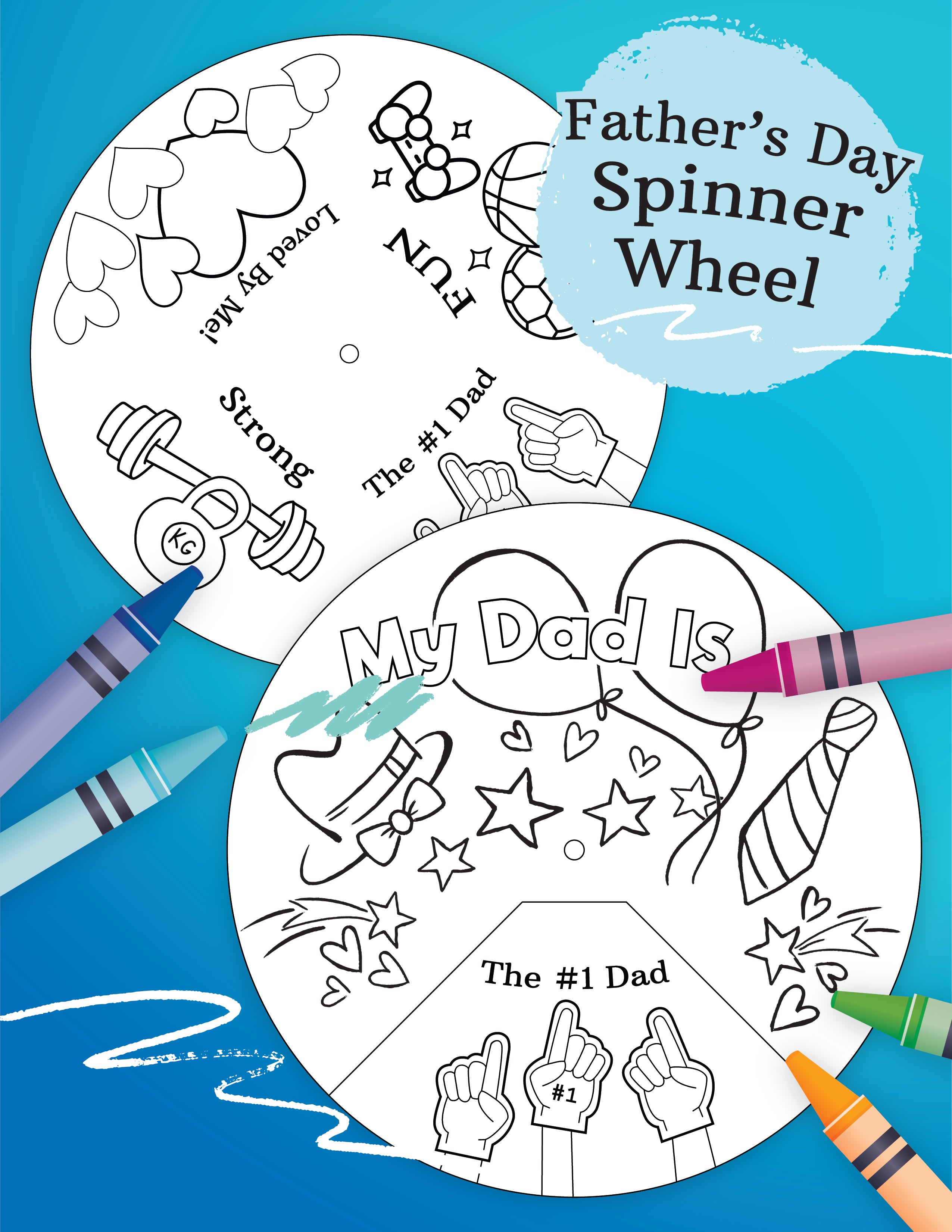 FREE Father's Day Spinner Wheel – Children's Ministry Deals