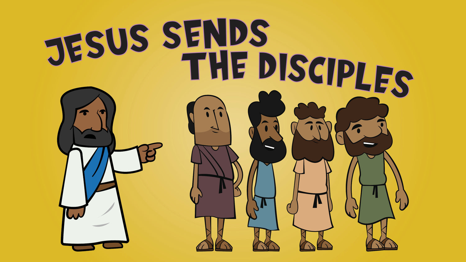 Jesus Sends His Disciples - Bible Story Video – Children's Ministry Deals