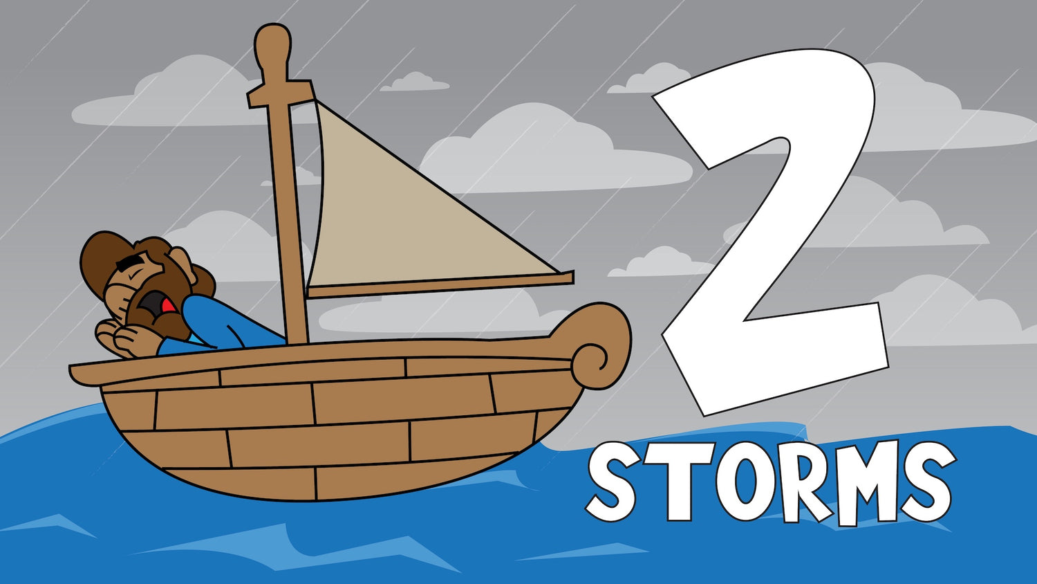 Two Storms - Bible Story Video – Children's Ministry Deals