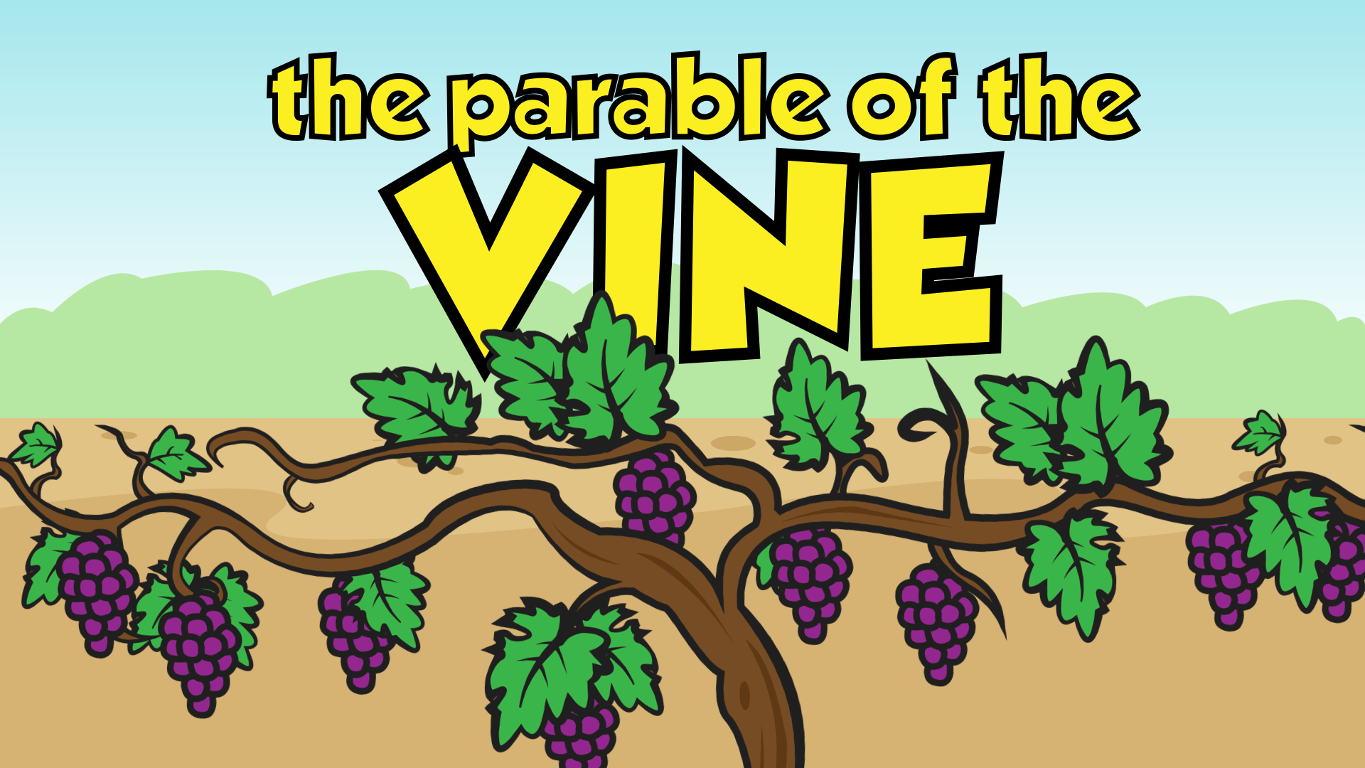 Parable Of The Vine - Bible Story Video – Children's Ministry Deals