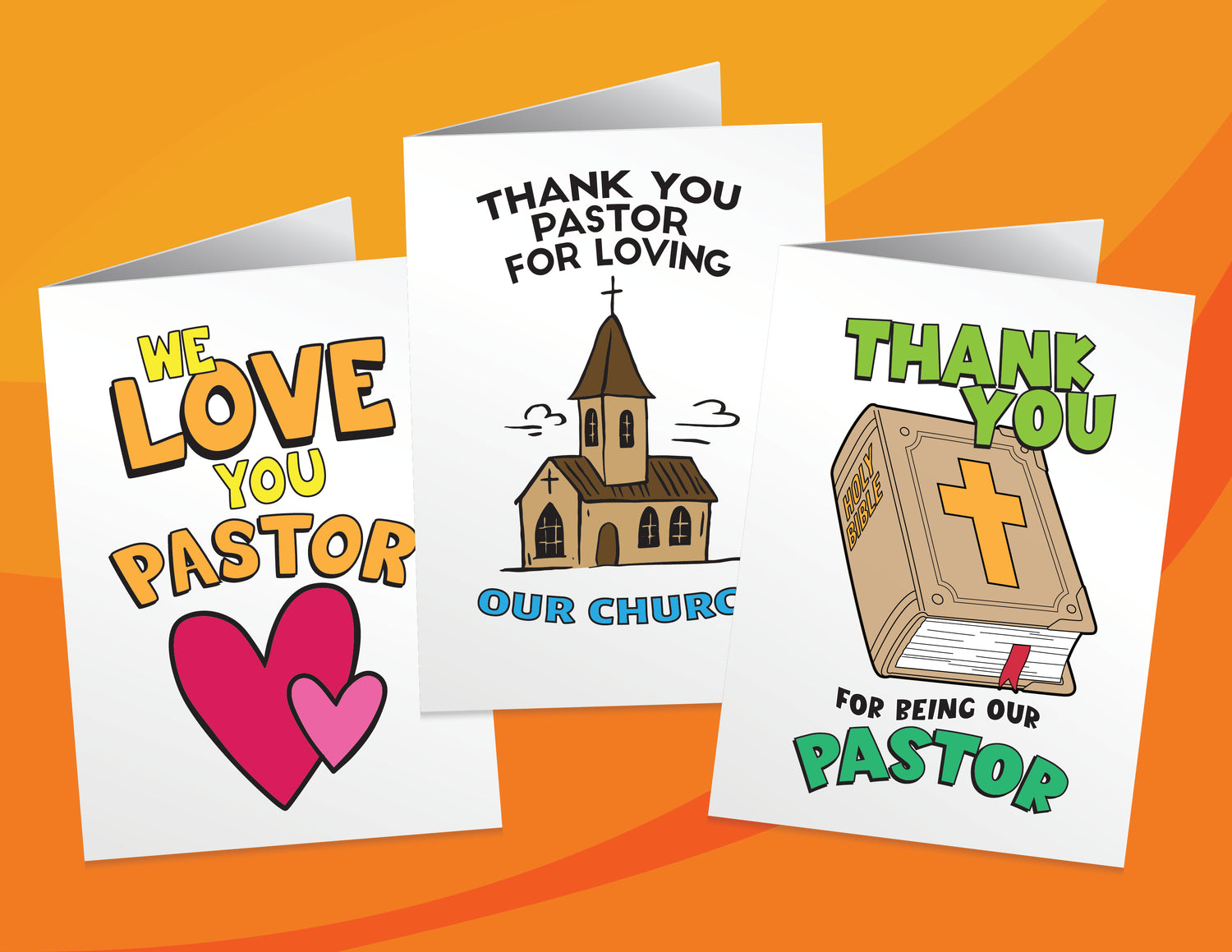 Pastor Appreciation Cards – Children's Ministry Deals