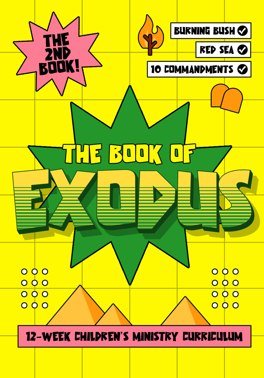 Exodus 12-Week Children's Ministry Curriculum – Children's Ministry Deals