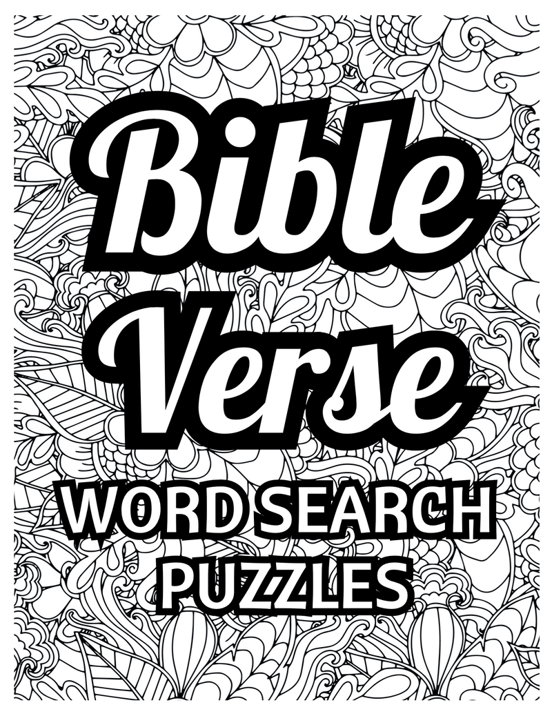 66 Bible Verse Word Search Puzzles