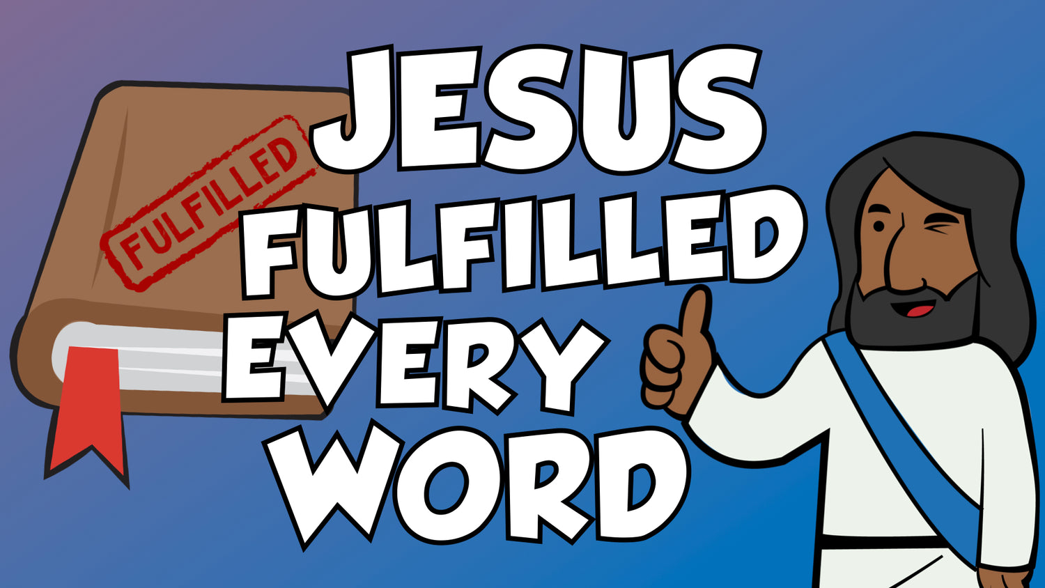 Jesus Fulfills Every Word - Bible Story Video – Children's Ministry Deals