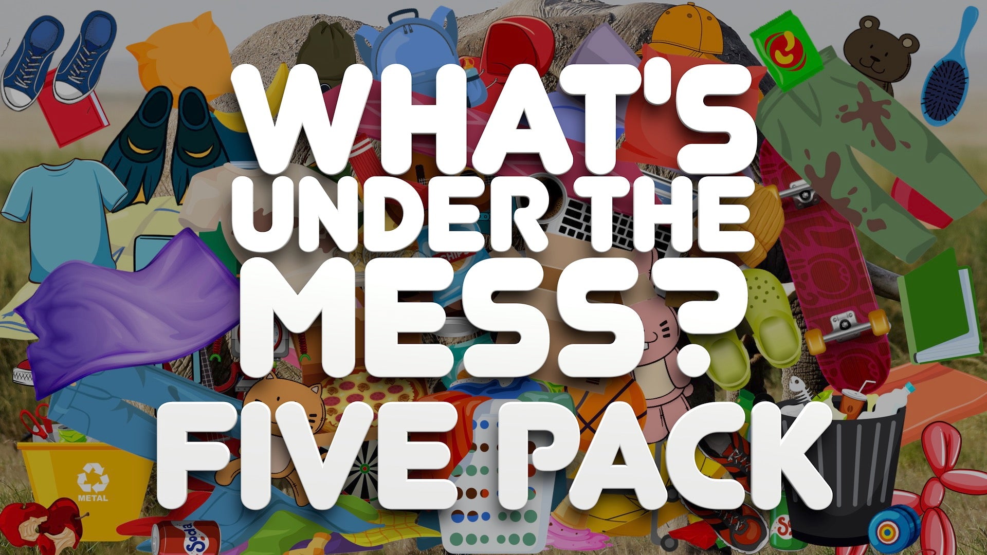 What's Under That Mess? Games 5-Pack – Children's Ministry Deals