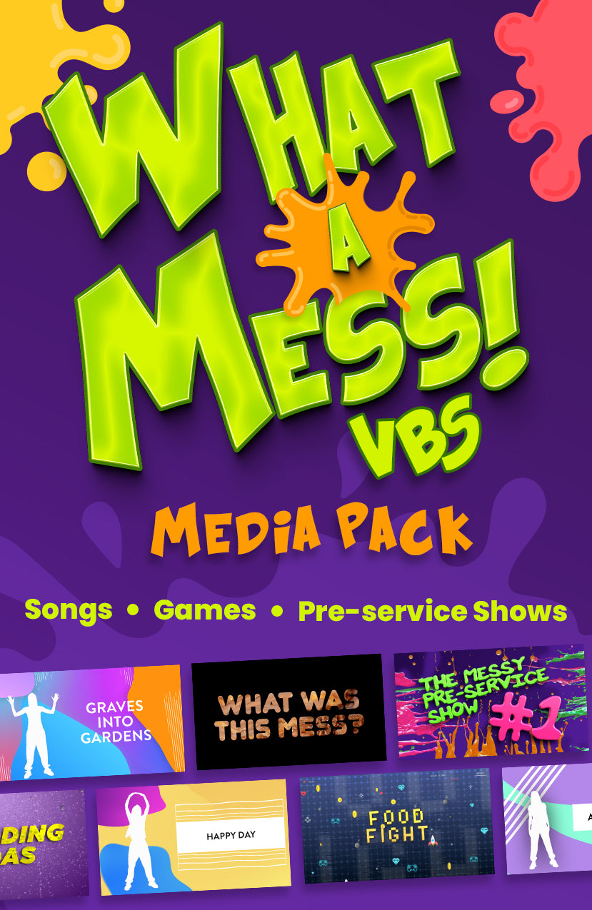 What A Mess VBS Media Pack – Children's Ministry Deals