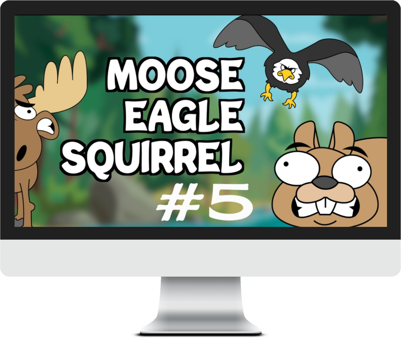 Moose, Eagle, Squirrel 5 Church Game Video – Children's Ministry Deals