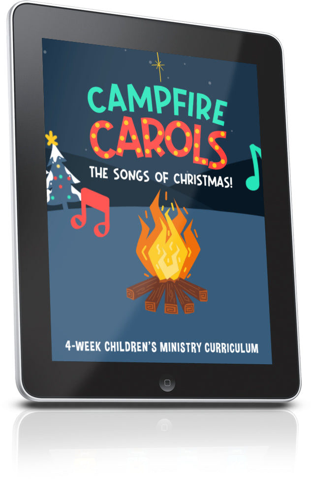 FREE Campfire Carols Christmas Sunday School Lesson
