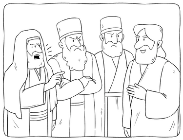 Jesus Is Criticized Coloring Page – Children's Ministry Deals
