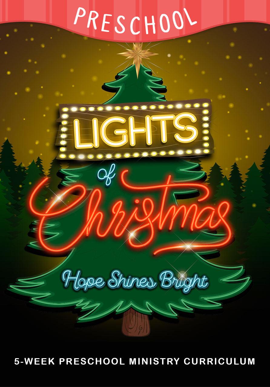 Lights Of Christmas 5-Week Preschool Ministry Curriculum – Children's ...