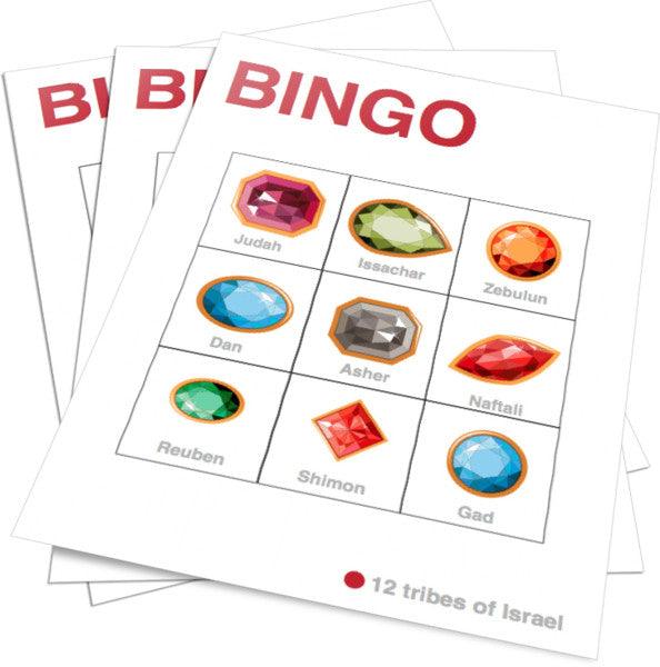 12 Tribes of Israel Bible Bingo