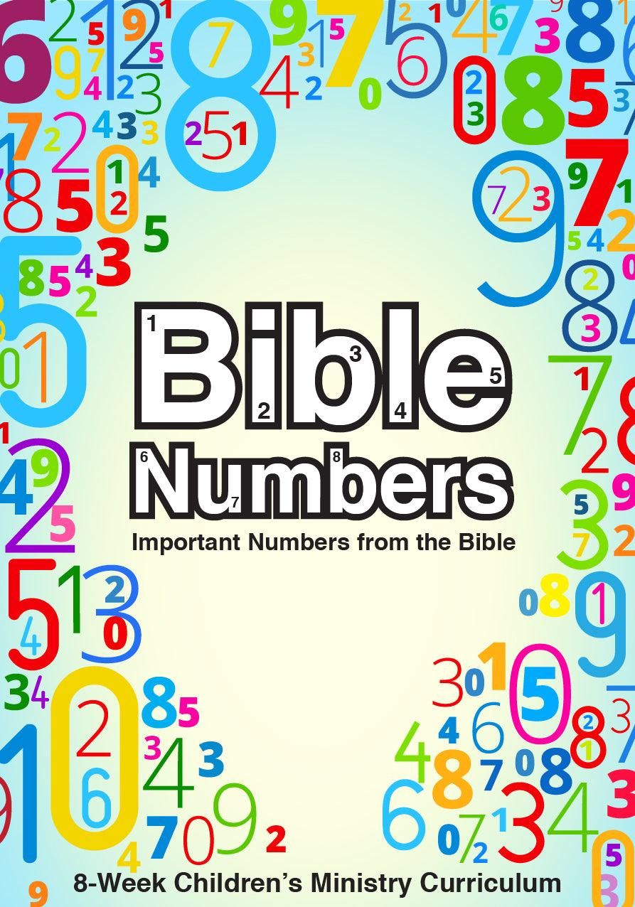 Bible Numbers 8-Week Children’s Ministry Curriculum