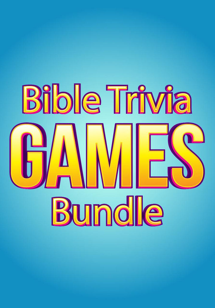 Bible Trivia Games Bundle – Children's Ministry Deals