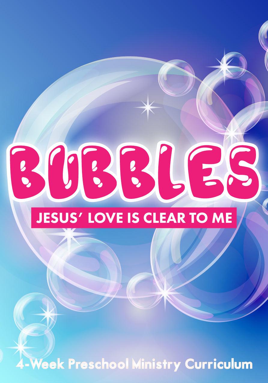 Bubbles 4-Week Preschool Church Curriculum – Children's Ministry Deals