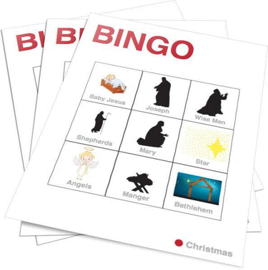Christmas Bible Bingo Game For Kids – Children's Ministry Deals