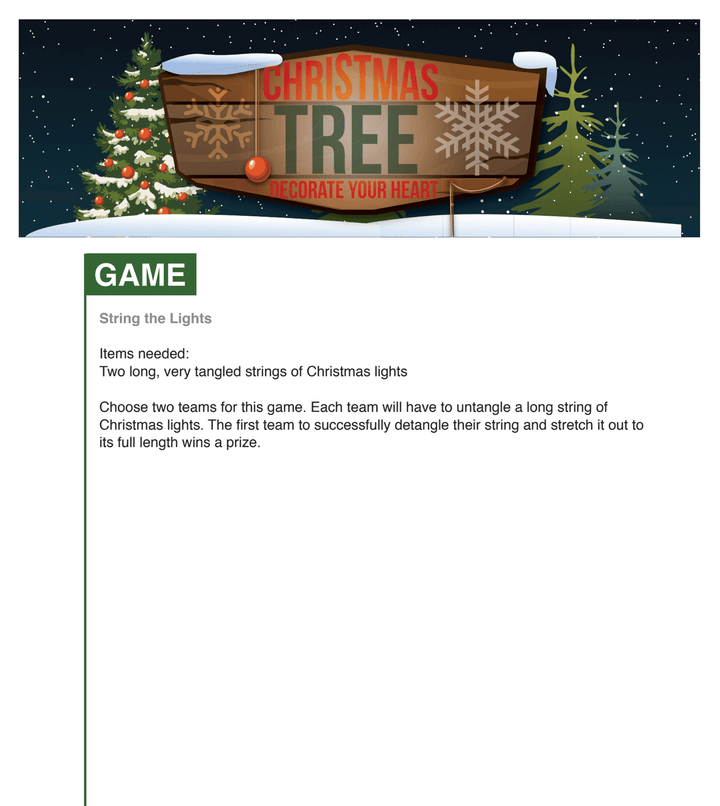 Christmas Tree Children's Curriculum – Children's Ministry Deals