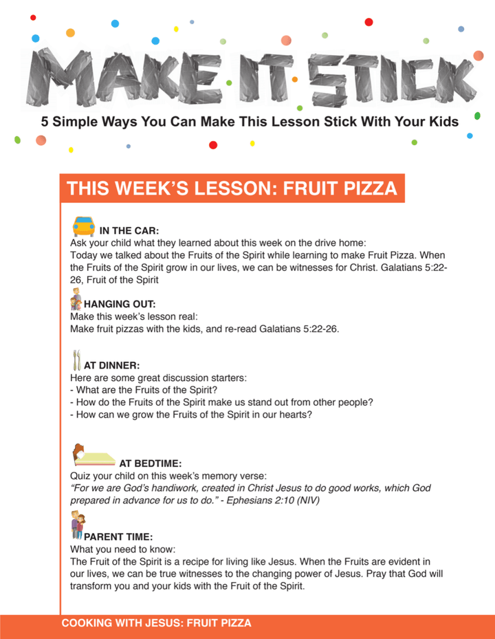 Cooking With Jesus Children's Church Curriculum – Children's Ministry Deals