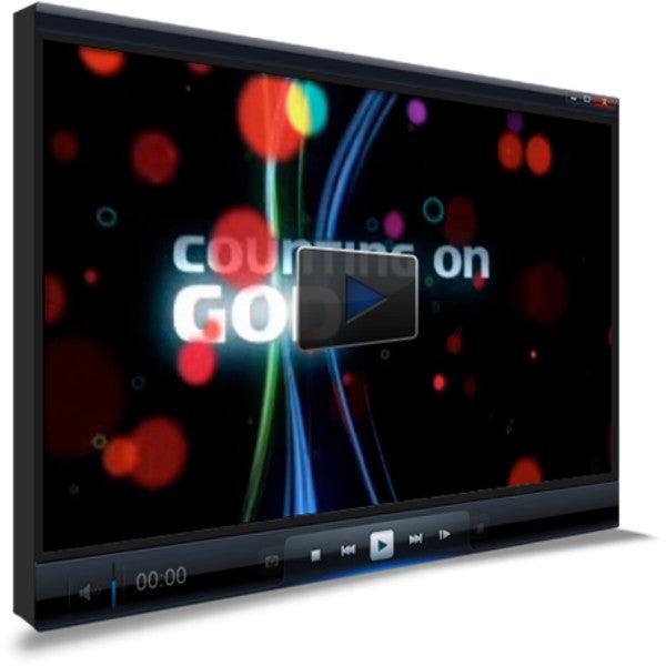 Counting On God Worship Video for Kids – Children's Ministry Deals