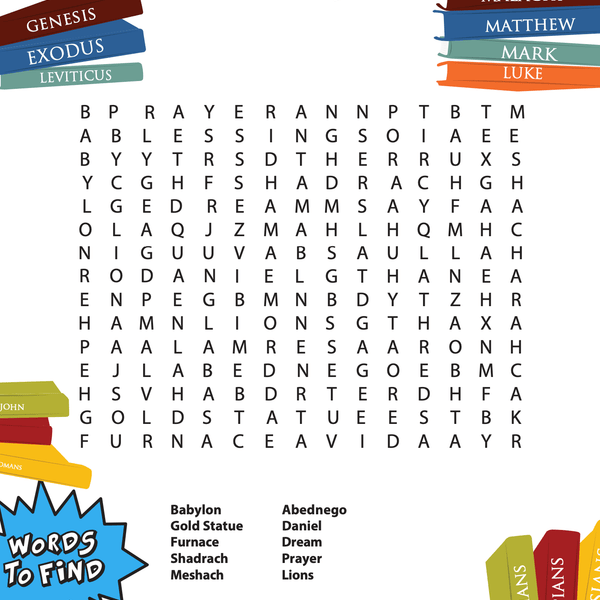 John The Baptist Word Search
