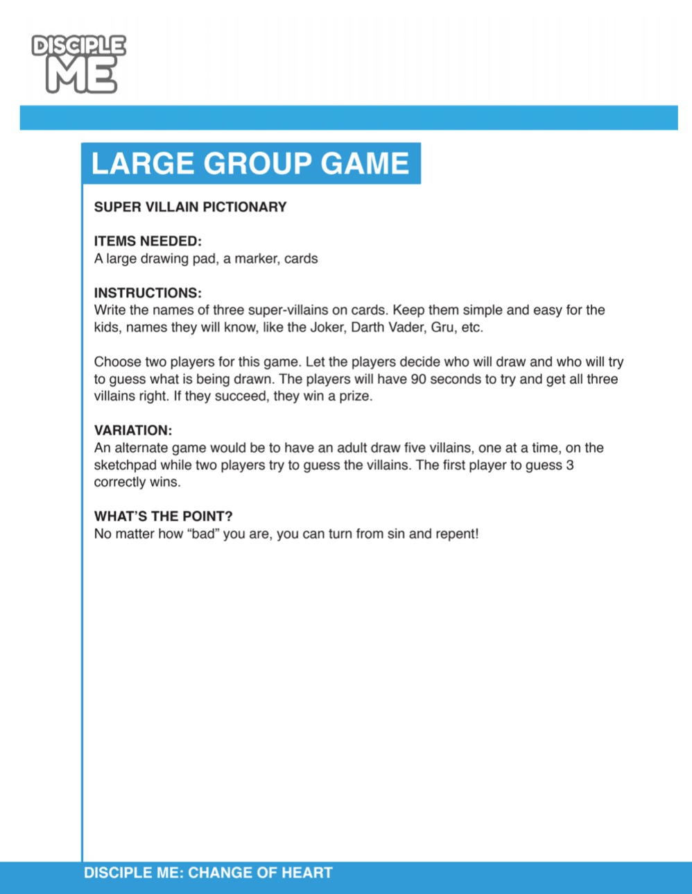 Disciple Me Children's Church Curriculum