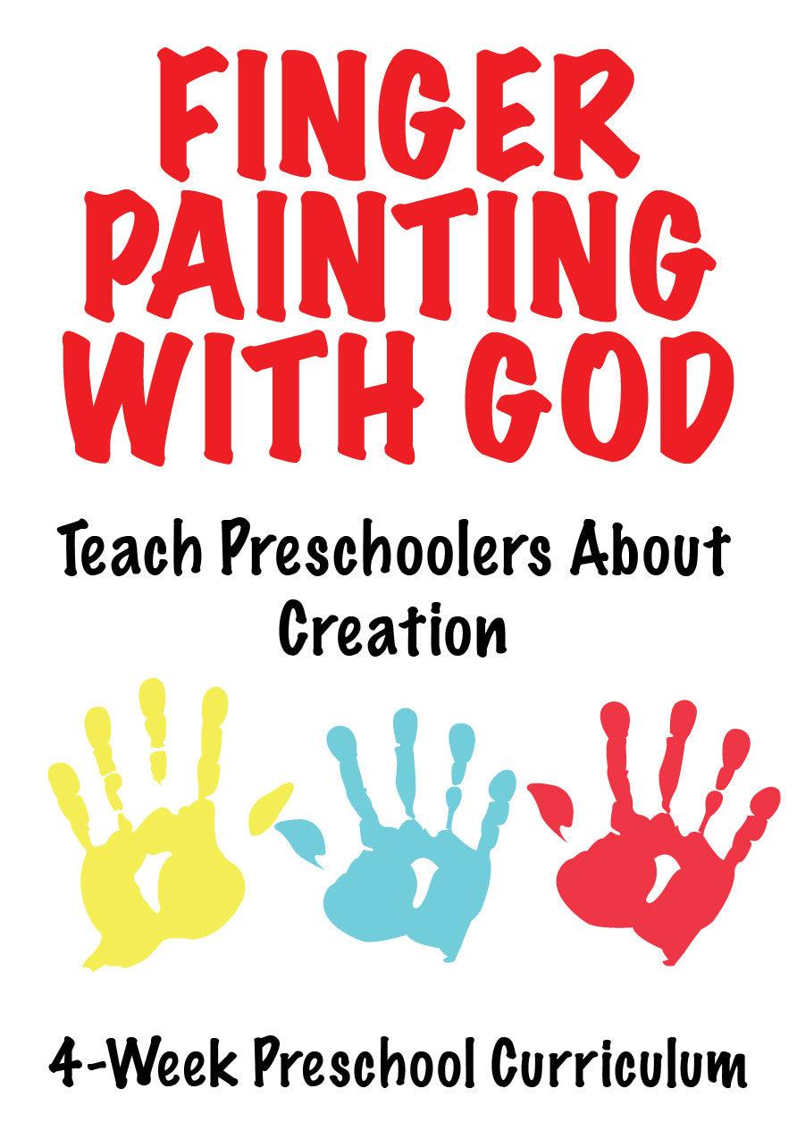 Finger Painting Preschool Church Curriculum – Children's Ministry Deals