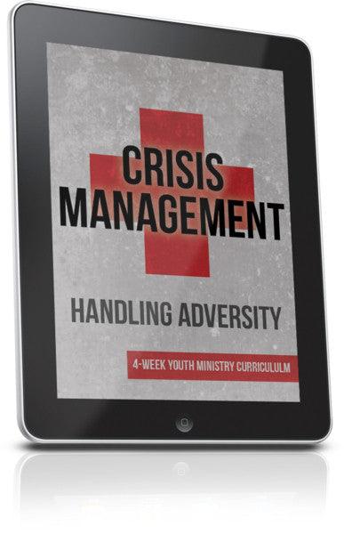 Crisis Management Youth Ministry Lesson – Children's Ministry Deals