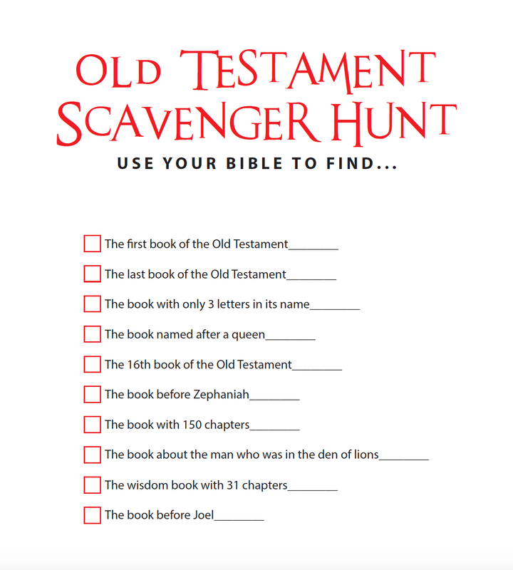 Bible Scavenger Hunts for Kids – Children's Ministry Deals