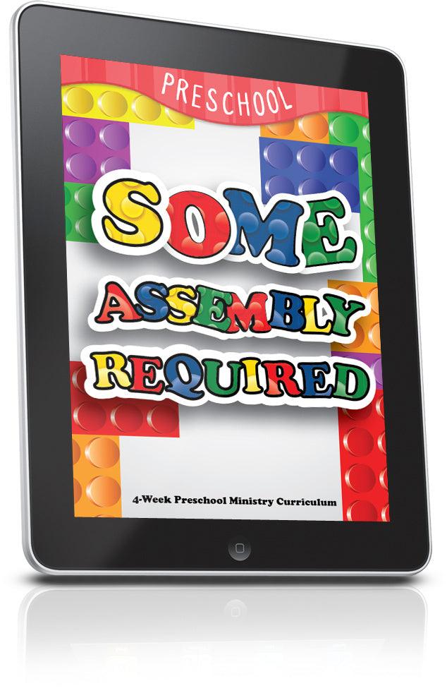 FREE Some Assembly Required Preschool Ministry Lesson