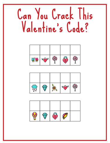 FREE Valentine's Day Code-Breaking Activity – Children's Ministry Deals