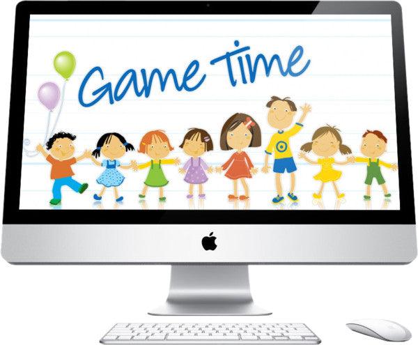 FREE "Game Time" Children's Church Graphic – Children's Ministry Deals