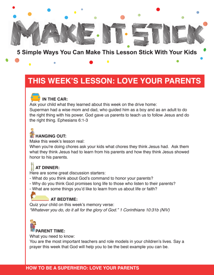 Superhero Children's Church Curriculum – Children's Ministry Deals