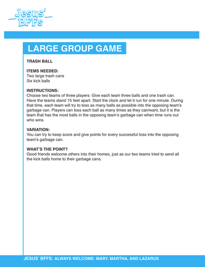 Jesus’ BFFs 4-Week Children's Ministry Curriculum – Children's Ministry ...