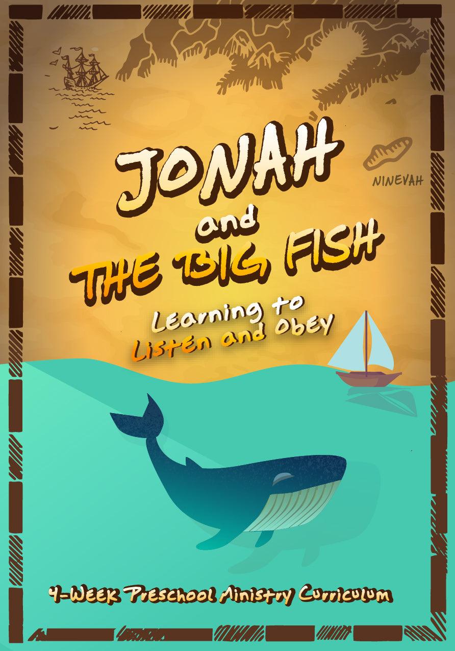 Jonah 4-Week Preschool Ministry Curriculum – Children's Ministry Deals