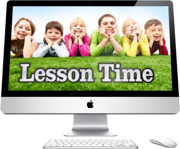 "Lesson Time" Children's Church Graphics – Children's Ministry Deals