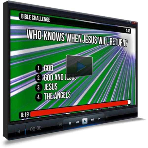 Matthew 24:36-25:30 Bible Trivia for Kids